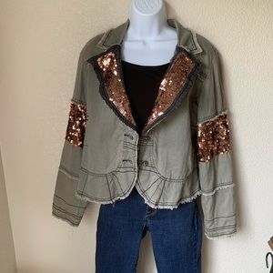 Da-Nang Jackets & Coats | Da Nang Jacket Military Eyelet Long Lagenlook ...